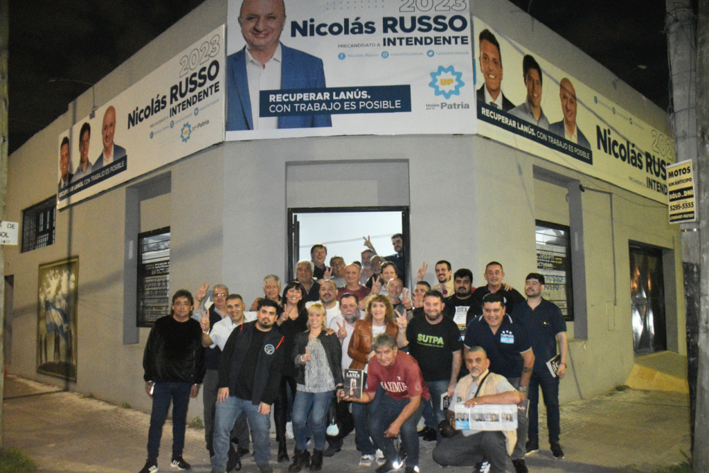 El movimiento obrero organizado mostró su apoyo a Nicolás Russo